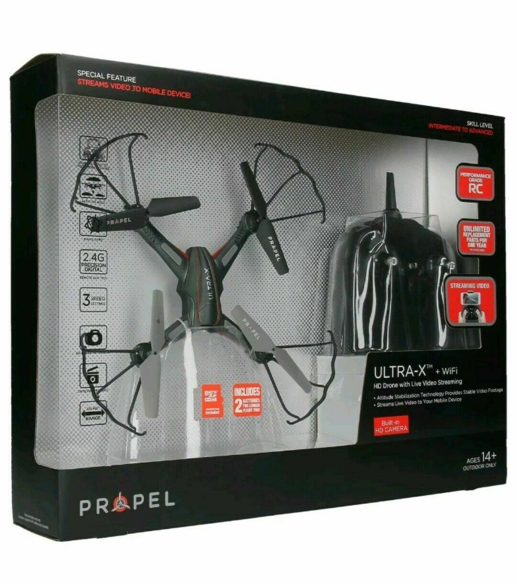 Battery Charger for Propel Ultra-X Video RC Drone Quadcopter Replaceme ...